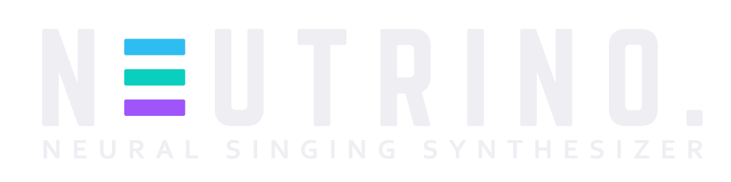 NEUTRINO（歌声生成AI）公式サイト – フリーウェア